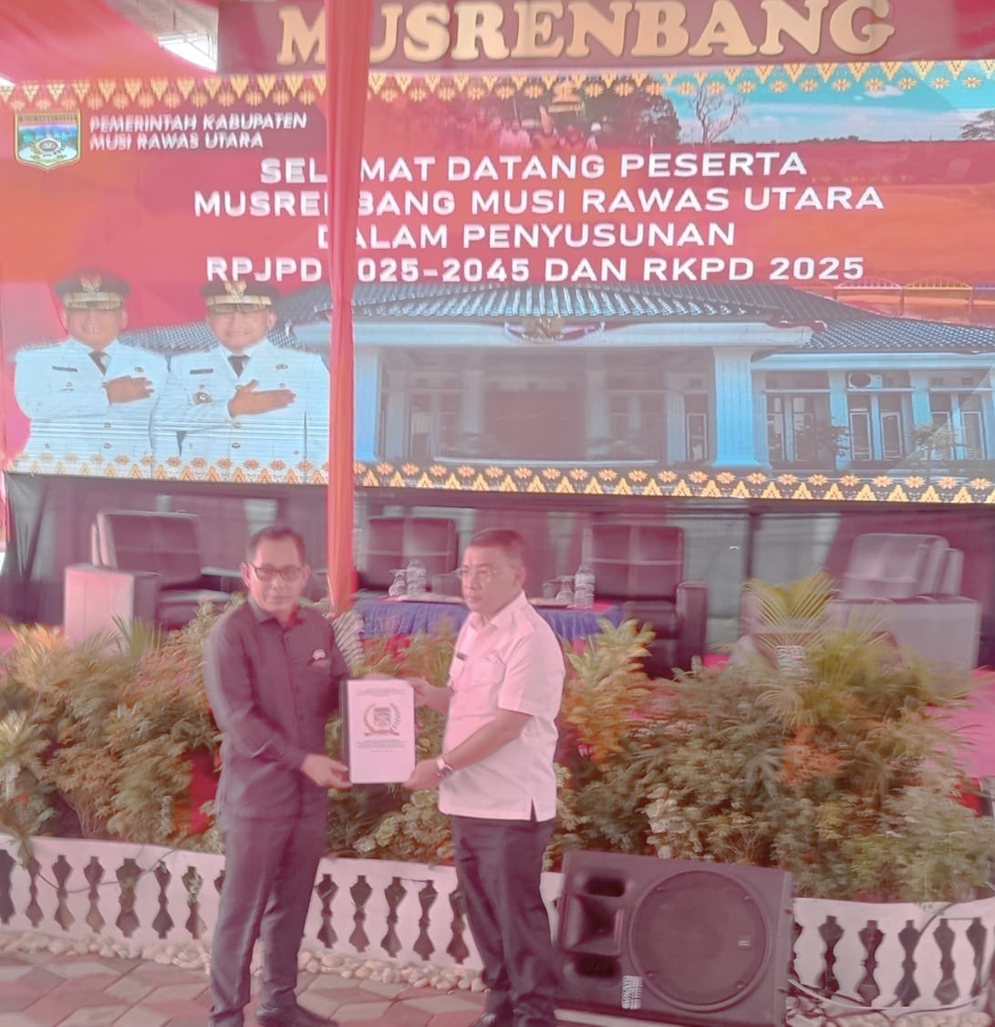 Wakil Ketua DPRD Hadir, Musrenbang Muratara Dalam Penysunan RKPD dan ...